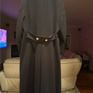 Jackets & Coats | Us Naval Officer Blue Doublebreasted Bridge Coat With ...